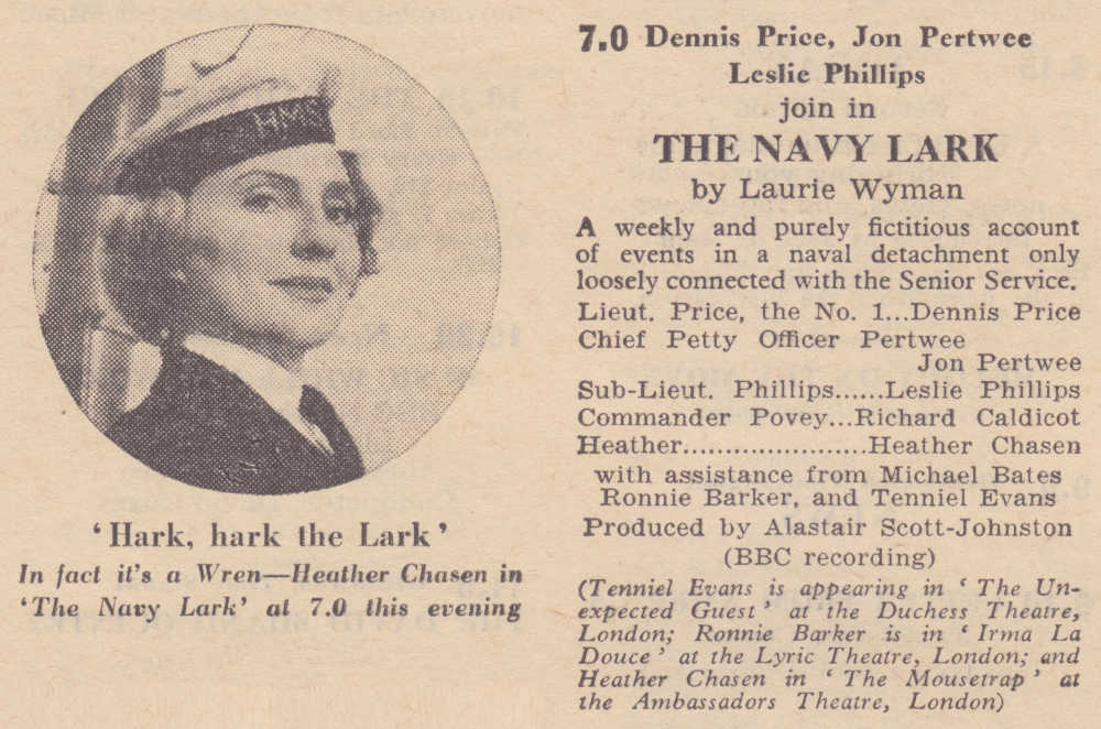 The Navy Lark Guide - Image and Photo Gallery - The Classic BBC Radio ...