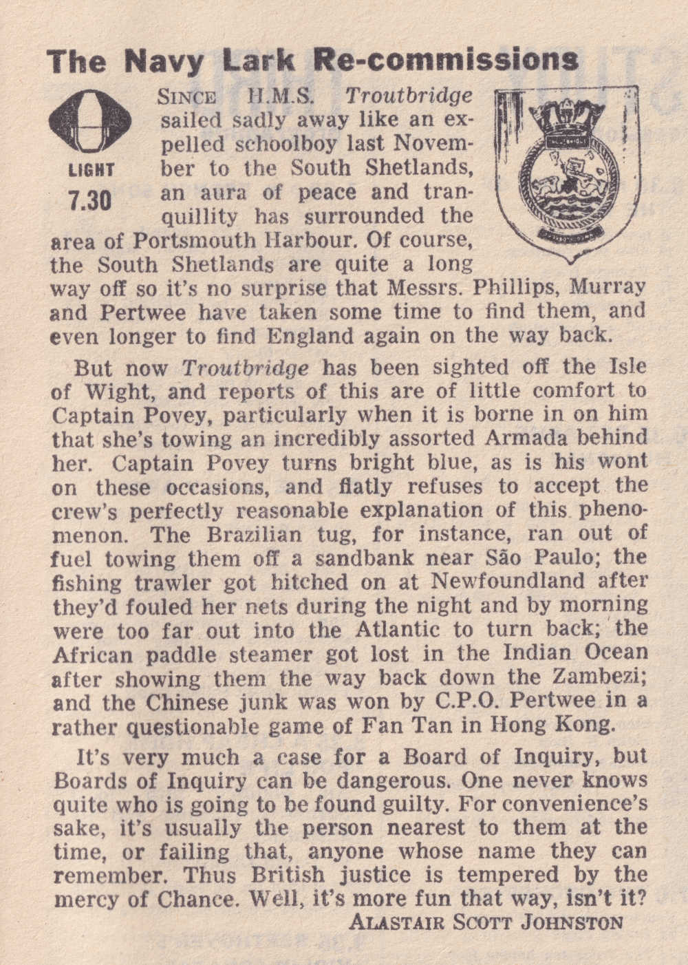 The Navy Lark Guide - Image and Photo Gallery - The Classic BBC Radio ...