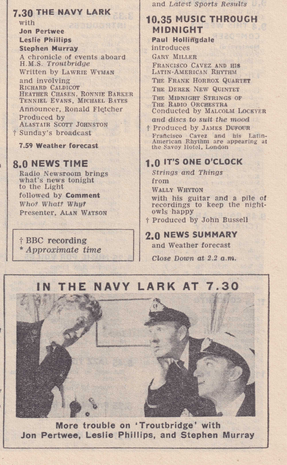 The Navy Lark Guide - Image and Photo Gallery - The Classic BBC Radio ...